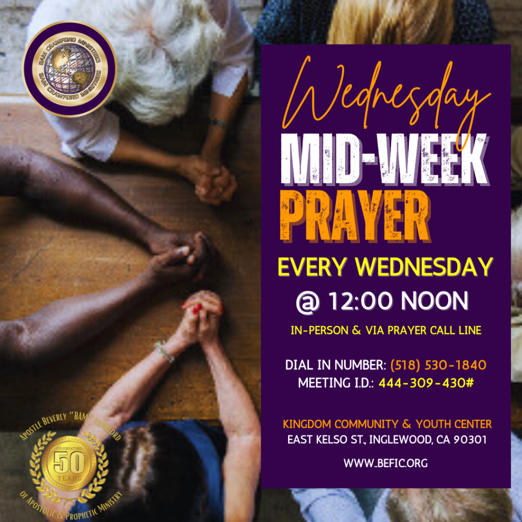 BAM – This fellowship is prophetic and is characterized by faith ...